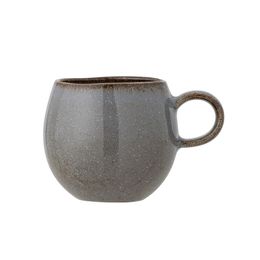 Bloomingville Sandrine Tasse | Steingut &Oslash; 8,5xH8 cm, grau skandinavische Deko Online Shop