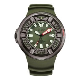 Citizen Promaster Marine Herren Gr&uuml;n Uhr BJ8057-17X