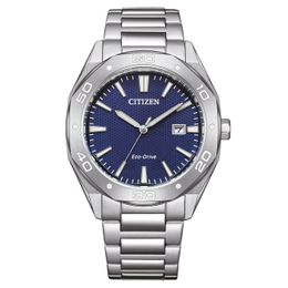 Citizen Silber Herren Armbanduhr BM7631-52L