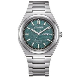 Citizen Silber Herren Armbanduhr AW0130-85XC