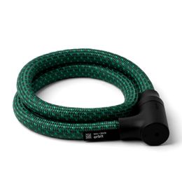texlock orbit spring green 120 cm - Seilschloss mit Schlie&szlig;zylinder - Fahrradschloss Textilschloss