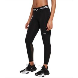 Nike Pro Damen Schwarze Hohe Taillierte Crop Leggings