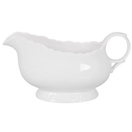 Chic Antique So&szlig;enkanne Sauciere Provence L19/B10 cm / 440 ml, wei&szlig; skandinavische Deko Online Shop