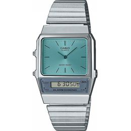 Casio Kollektion Vintage Unisex Silberne Uhr AQ-800EC-2AEF