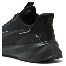 Trainingsschuh Puma "Flyer Lite 3 Laufschuhe Erwachsene", Damen, Gr. 42, schwarz (schwarz silber metallic), Obermaterial: Textil, Synthetik. Futter: Textil. Innensohle: Textil. Laufsohle: Synthetik, Gummi, Schuhe