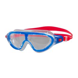 Schwimmbrille Speedo, transparent (rot, clear), Sportbrillen, Kinder, f&uuml;r Kinder und Jugendliche von 6-14 Jahren, mit gro&szlig;em Sichtfeld