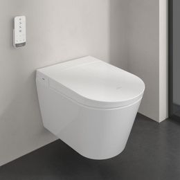 Villeroy & Boch Villeroy & Boch ViClean Wand-Dusch-WC Tivo mit DirectFlush, mit WC-Sitz, V22EM101, Tivo