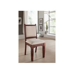 OXFORD Stuhl SUNO #610 2er Set Akazie45x45x100 nougat lackiert
