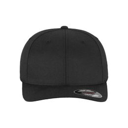 Flex Cap Flexfit "Flexfit Unisex Flexfit Bamboo", Gr. L/XL, schwarz, 59% Sonstige Fasern, 38% Baumwolle, 3% Elasthan, unifarben, Caps