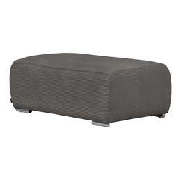 Hocker OTTO HOME "BEATRICE mit Wellenfederung, Ma&szlig;e B/T/H: 100/68/45 cm", grau, B:100cm H:45cm T:68cm, 100% Polyester, Hocker, Hocker, passend zur "Beatrice"-Serie, in hochwertiger Verarbeitung