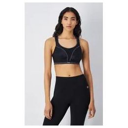 Sport-BH Shock Absorber "Sa Bra S5044 ULTIMATE RUN BRA", Damen, Gr. 75, Cup D, schwarz, Obermaterial: 100% Polyamid, BHs Sport-BH, f&uuml;r Fitness und intensive Laufsessions, mit stabilem Unterbrustbund