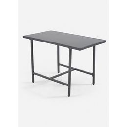 bonprix Gartenm&ouml;bel Set (5-tlg. Set), schwarz, Gr.Onesize, Stilvoller Genuss im Freien, auch auf kleinen Balkonen
