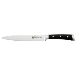 CS SOLINGEN Fleischmesser CARL SCHMIDT SOHN "HERNE, 20 cm, Edelstahl rostfrei", schwarz, Klingenl&auml;nge 20cm, Edelstahl, Kunststoff, Kochmesser, Fleischmesser, mit ergonomischem Griff und Messerkropf