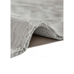 bonprix Hochflor Teppich mit extra weichem Velours, grau, Gr.120x160 cm, Gem&uuml;tlicher und vielseitig einsetzbarer Teppich