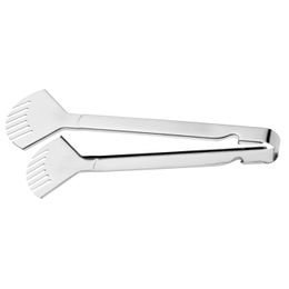 Servierzange Michelangelo "GASTRONOM, 30 cm, Edelstahl rostfrei 18/10", silberfarben, B:9cm H:0,15cm L:30,5cm, Edelstahl 18/10, K&uuml;chenzangen, mit schr&auml;ger Greiffl&auml;che f&uuml;r pr&auml;zises Servieren