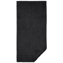 w&auml;schepur Handtuch W&Auml;SCHEPUR Gr. 1, schwarz, B:50cm L:100cm, 100% Baumwolle, Handt&uuml;cher
