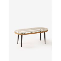 bonprix Gartenm&ouml;bel Set (2-tlg.), beige, Gr.Onesize, Helle freundliche Lounge Ecke