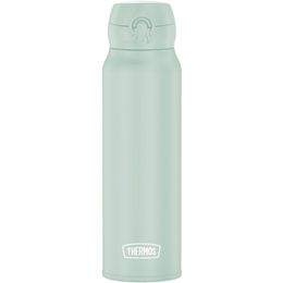 Isolierflasche Thermos "ULTRALIGHT BOTTLE, doppelwandiger Edelstahl, sp&uuml;lmaschinenfest", soft mint mat, H:25,7cm, Edelstahl, Kunststoff, Silikon, Trinkflaschen, Isolierflasche, 10h hei&szlig; & 20h kalt, zerlegbares Safe Flow Lid