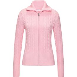 Lascana Damen Strickjacke ros&eacute; Gr&ouml;&szlig;e 36/38