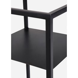 bonprix Beistelltisch (2-tlg. Set), schwarz, Gr.Onesize, Ob Blumenhocker oder als Beistelltisch - praktisch im 2tlg. Set