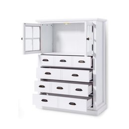 bonprix Apothekerschrank, wei&szlig;, Gr.120x90 cm, Viel Stauraum bietet diese Apothekerkommode