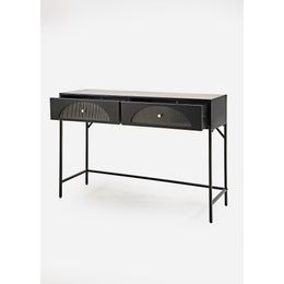 bonprix Konsole, schwarz, Gr.Onesize, Moderne Konsole mit Schubladen