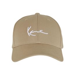 Trucker Cap Karl Kani "Karl Kani Karl Kani Signature Essential Cap", Damen, Gr. onesize, sand, 100% Baumwolle (Bio), Caps