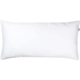 Sch&ouml;ner Wohnen Kollektion Dekokissen "Pure", wei&szlig; (wei&szlig;, sanftes wei&szlig;, wei&szlig;, unifarben), B:40cm L:80cm, Obermaterial: 100% Baumwolle, SCH&Ouml;NER WOHNEN-KOLLEKTION, Dekokissen_Sitzkissen_Kissenh&uuml;llen, 2-teilig, aus Baumwolle