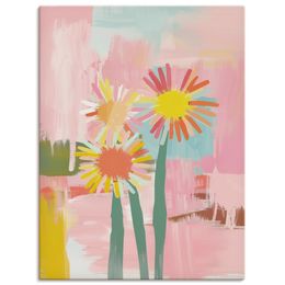Wandbild Artland "Fl&uuml;stern des Sommers", farbe bild(er): pink, B:60cm H:80cm, Bilder, als Alubild, Leinwandbild, Poster, Wandaufkleber in verschied. Gr&ouml;&szlig;en