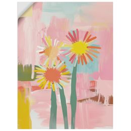 Wandbild Artland "Fl&uuml;stern des Sommers", farbe bild(er): pink, B:30cm H:40cm, Bilder, als Alubild, Leinwandbild, Poster, Wandaufkleber in verschied. Gr&ouml;&szlig;en