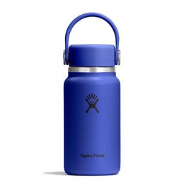 Thermoflasche Hydro Flask "Hydroflask 200 ML MICRO HYDRO", capri blau, H:6,5cm, Edelstahl, Kunststoff, Trinkflaschen, Thermoflasche, Tempshield Doppelwand-Vakuumisolierung