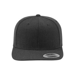 Flex Cap Flexfit "Flexfit Unisex Classic Snapback", Herren, Gr. onesize, schwarzgrau, schwarzgrau, 80% Polyacryl, 20% Wolle, unifarben, Caps