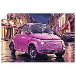 Wandbild Artland "Der kleine Italiener", farbe bild(er): pink, B:60cm H:40cm, Papier, Bilder, als Alubild, Leinwandbild, Poster, Wandaufkleber in verschied. Gr&ouml;&szlig;en
