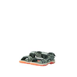 Sandale Jack Wolfskin "TARACO BEACH SANDAL K", M&auml;dchen, Gr. 28, gr&uuml;n (hellgr&uuml;n), Synthetik, Schuhe Sandale