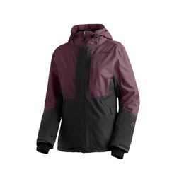 Skijacke Maier Sports "Campigna W", Gr. 42, lila (dunkelviolett), 100% Polyester, Jacken Skijacke, Damen Winterjacke wasserdicht u. atmungsaktiv