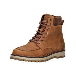 Marc O'Polo Schn&uuml;rstiefelette MARC O'POLO "Marc O'Polo Stiefelette Nubukleder", Herren, Gr. 41, cognac, Nubukleder, Schuhe Schn&uuml;rstiefelette