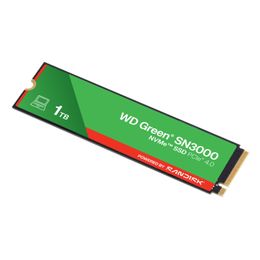 Sandisk interne SSD "WD Green SN3000 NVMe", ohne farbbezeichnung, 1 TB, Festplatten