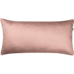 Sch&ouml;ner Wohnen Kollektion Dekokissen "Pure", rosa (rosa, rose, unifarben), B:40cm L:80cm, Obermaterial: 100% Baumwolle, SCH&Ouml;NER WOHNEN-KOLLEKTION, Dekokissen_Sitzkissen_Kissenh&uuml;llen, 2-teilig, aus Baumwolle