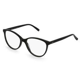 Fielmann LN 002 CL Brille Damen | Fassung: Vollrand, Butterfly, Schwarz