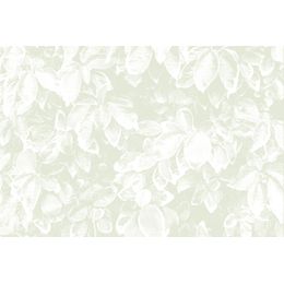 Fototapete ARCHITECTS PAPER "Atelier 47 Light Leaves 2", gr&uuml;n (hellgr&uuml;n, wei&szlig;, creme), B:4m L:2,7m, Vlies, Tapeten, Vlies, Wand, Schr&auml;ge, Decke