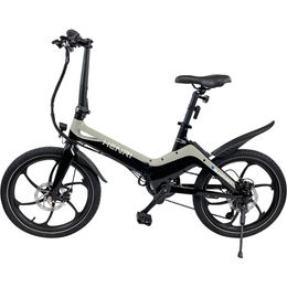 Blaupunkt Henri faltbares E-Bike 20 Zoll 250W schwarz/grau - Outdoor Mobilit&auml;t
