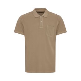 Poloshirt Blend "Poloshirt BHPolo", Herren, Gr. L, beige (crockery), Obermaterial: 100% Baumwolle CO., regular fit normal, Shirts