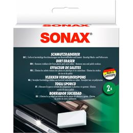 Sonax SchmutzRadierer Spezialschwamm 2 St&uuml;ck - Innenbereich & Scheiben