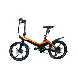 Blaupunkt Fiene faltbares E-Bike 20 Zoll orange 250W - Outdoor Mobilit&auml;t