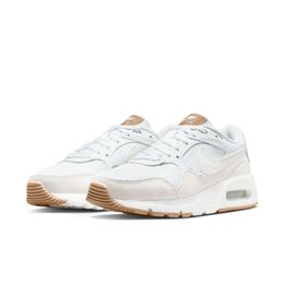 Sneaker Nike Sportswear "WMNS AIR MAX SC", Damen, Gr. 36,5, summit wei&szlig;, sail, platinum tint, hemp, Leder, Textil, Schuhe Sneaker