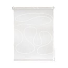 ONDECO Tageslichtrollo Win Move ohne Bohren Klemmfix lichtdurchl&auml;ssig und Blickdicht Gr&ouml;&szlig;e: 75x160 cm, Farbvariante: Wei&szlig;