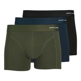 Jack & Jones JACBASIC TRUNKS 3 PACK Herren Boxershort