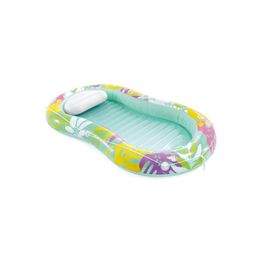 Intex Luftmatratze Wasserliege 57803EU Tropical Oasis Lounger Pool 206x122x23cm gr&uuml;n