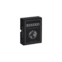 Risiko Brettspiel Buch Edition Vintage Strategiespiel f&uuml;r 2 bis 6 Spieler Spiel ab 8 Jahren