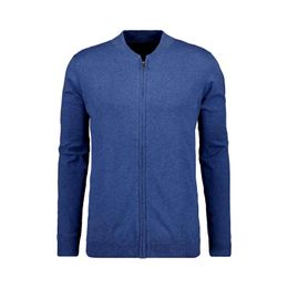 Ragman Strickjacke Baseball Cardigan Rei&szlig;verschluss